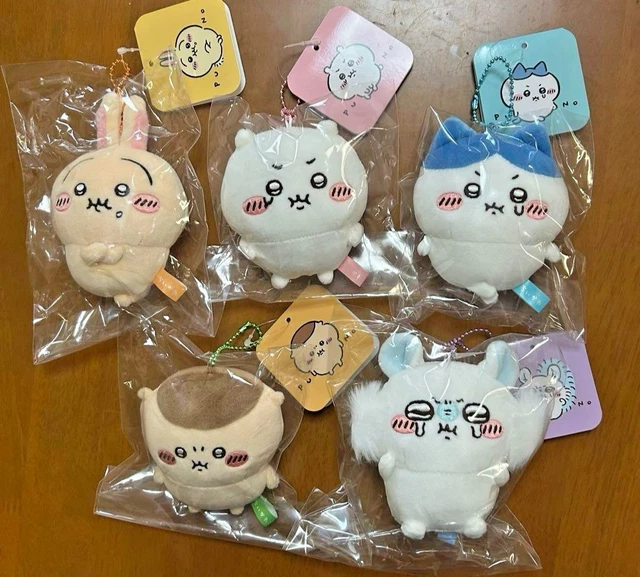 CHIIKAWA PUN ANGRY Mascot Hachiware Rabbit Momonge Kurimanjyu set di 5 ...