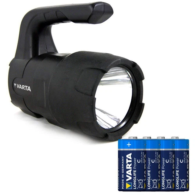 VARTA TORCH LED Varta Indestructible Bl20 6 W 400 Lm ACC NEW £55.99 ...