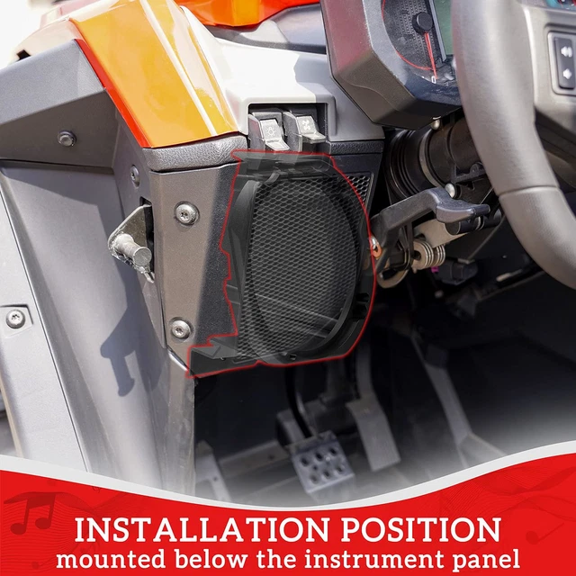 SAUTVS UNDER DASH Speaker Pods Dashboard Speakers Enclosures Holders ...