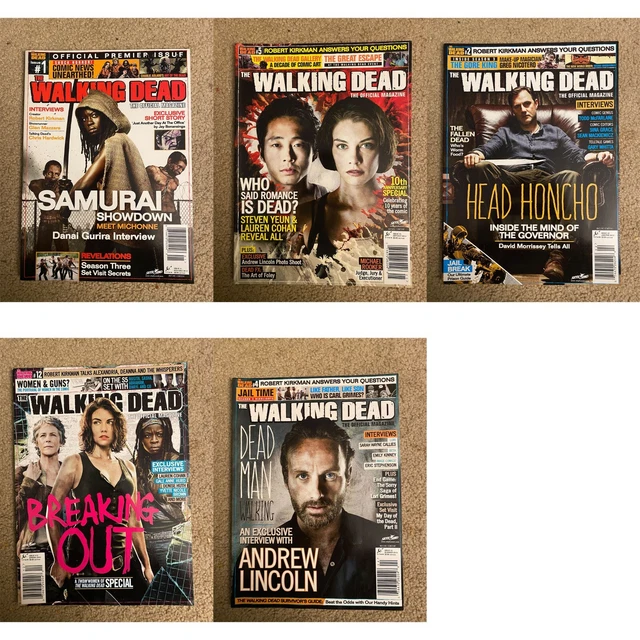 NEW THE WALKING Dead Official Magazine: YOU CHOOSE: zombies horror TV ...