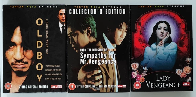 VENGEANCE TRILOGY DVDS: Oldboy, Lady Vengeance, Sympathy For Mr ...