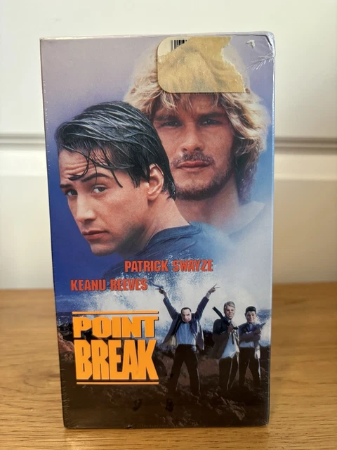 POINT BREAK 20TH Century Fox VHS Keanu Reeves RARE FACTORY SEALED ...