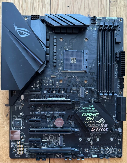 ASUS ROG STRIX B450-F Gaming AM4 Motherboard £73.48 - PicClick UK