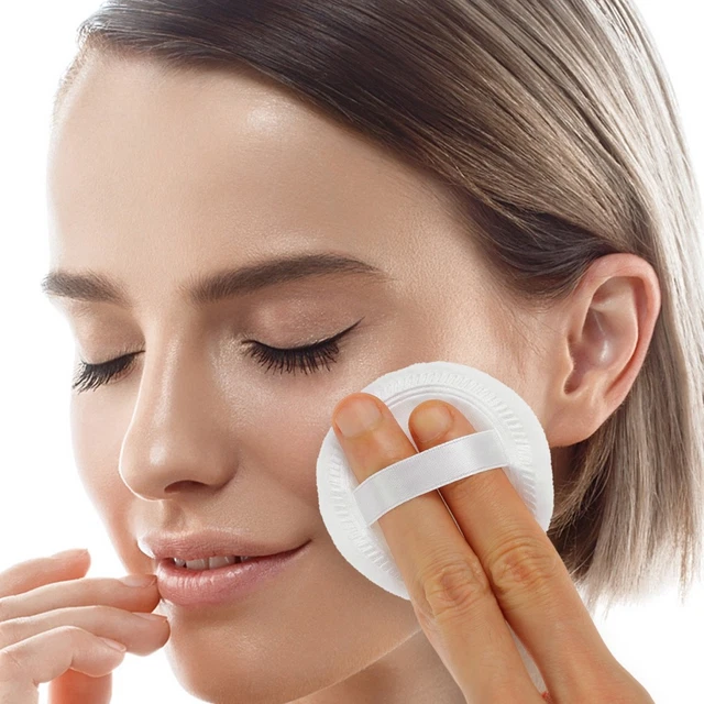 20 PCS FACE Powder Applicator Pads Foundation Cushion Puff Loose Makeup ...