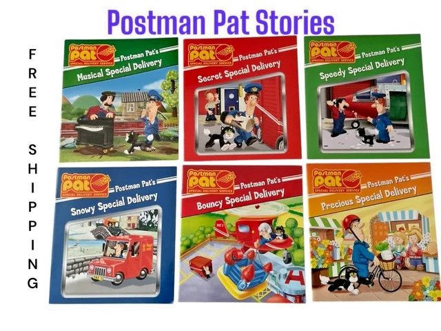 POSTMAN PAT STORYBOOKS Collection -6 Books SET- NEW FREE P&P £15.99 ...
