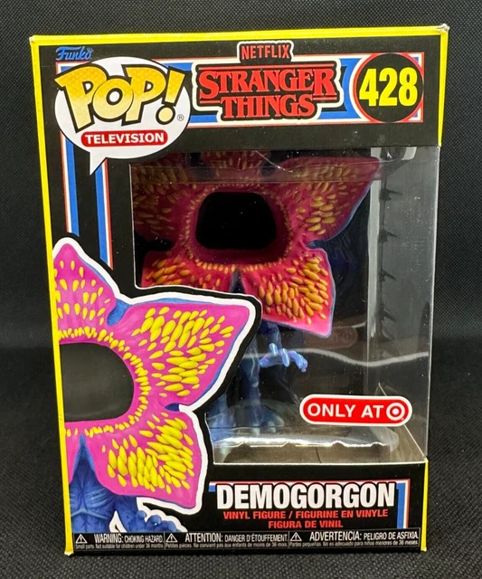 FUNKO POP DEMOGORGON 428 Stranger Things Target Exclusive Black Light ...
