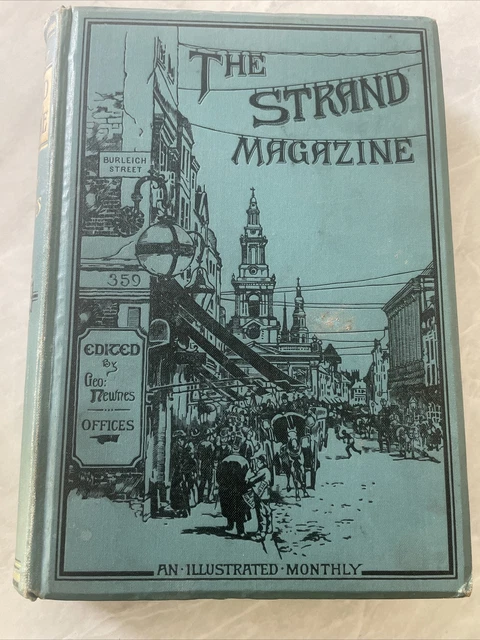 THE STRAND MAGAZINE Sherlock Holmes Conan Doyle 1. Auflage Band II 1891 ...