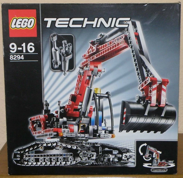 LEGO TECHNIC 8294 Bagger / Raupenbagger Kettenbagger 100% komplett mit ...