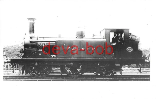 RAILWAY PHOTO LBSCR D1 294 Falmer Stroudley 0-4-2T Loco Southern LB&SCR ...