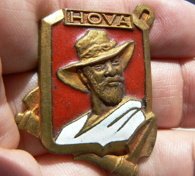 INSIGNE HOVA MARINE Escorteur Algérie Courtois Fond rouge EUR 18,50 ...