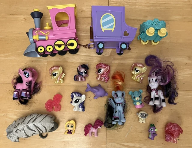 MY LITTLE PONY Figures, Train set and misc figures Bundle Collection ...