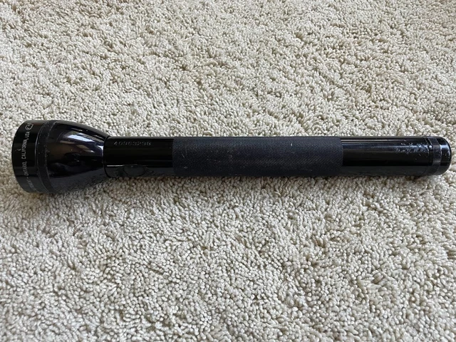 MAGLITE 4C CELL Flashlight, Black Xenon Mag Lite Maglight $80.00 - PicClick