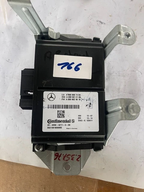 MERCEDES W222 DISTRONIC Radar Module Control Unit A0009007404 £201.24 ...
