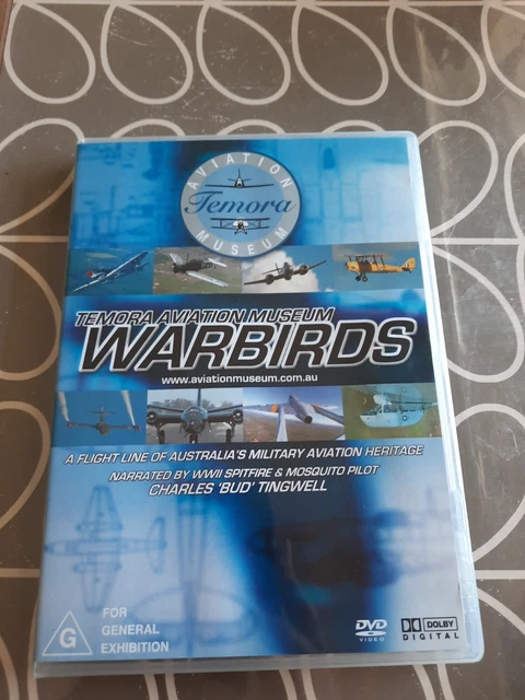TEMORA AVIATION MUSEUM Warbirds DVD Very Good Condition Region 4 PAL $2 ...