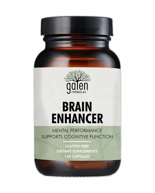 GALEN FORMULAS BRAIN Enhancer 120 Capsules Mental Performance ...