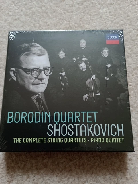 COMPLETE COLLECTION OF Shostakovich String Quartets Borodin Quartet Box 7 Cd Set £104.71 ...