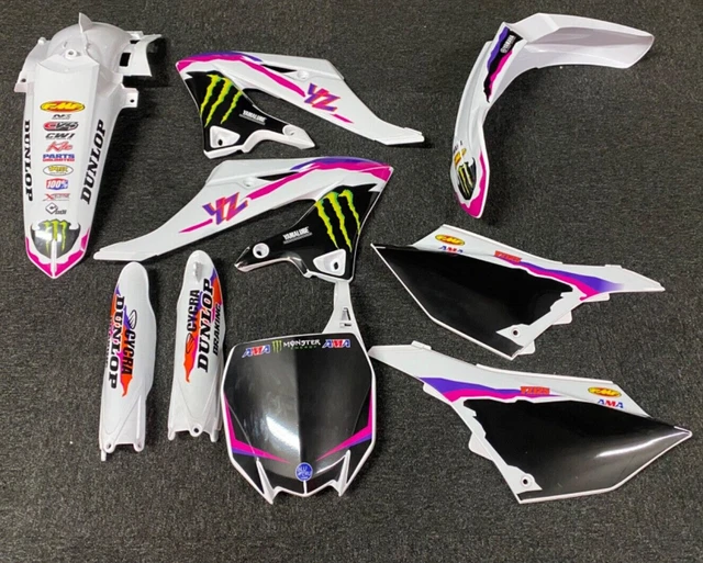 YAMAHA YZ125 YZ250 2022-2024 50th Anniversary Acerbis Plastics ...