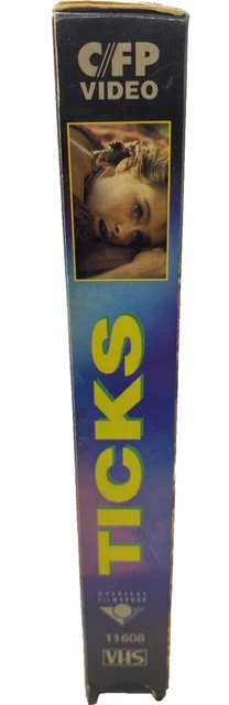 TICKS VHS 1993 Horror Cult Bugs Creatures R Rated Rosalind Allen Ami ...