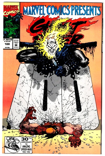 MARVEL COMICS PRESENTS #100 (NM) WOLVERINE! Sam Keith Art Flip Covers ...