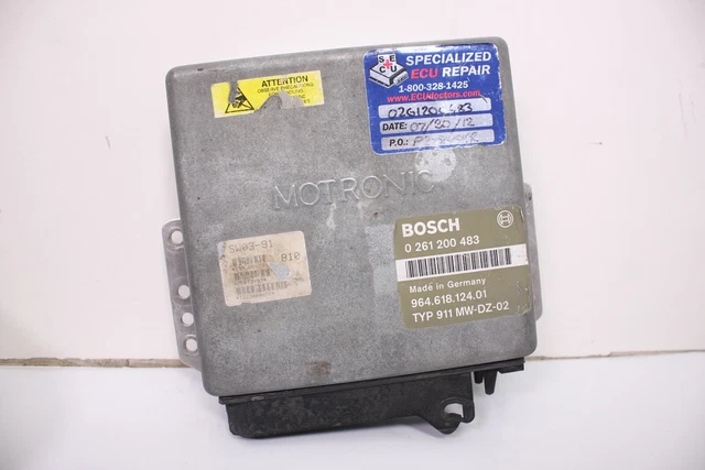 PORSCHE 911 964 C2/C4 3.6 (1989-1994) OEM BOSCH ECU DME moteur ...