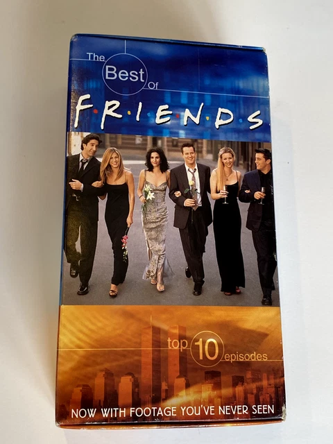 FRIENDS TOP 10 Episodes Sealed VHS Tapes Never Played Box Set TV Hit ...