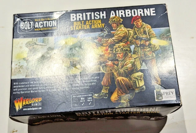 BOLT ACTION - British Airborne Starter Army - Warlord Games Seconde ...