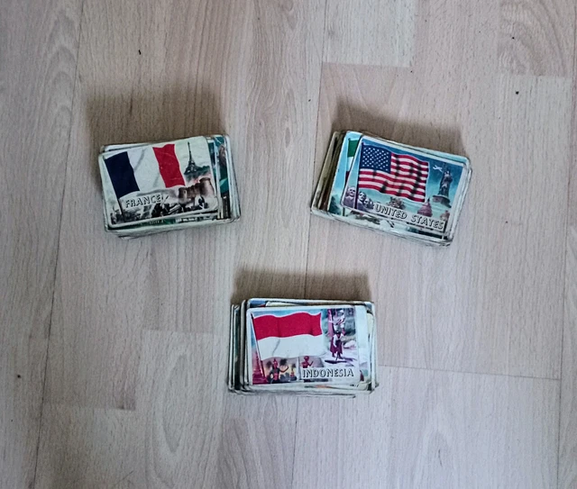 A&BC FLAGS OF The World 1960 Trading Cards Complete Set £5.91 - PicClick UK