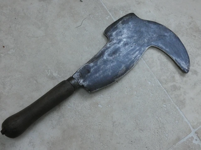 SERPE À 2 taillants, outil ancien d'agriculteur, forestier EUR 8,00 - PicClick FR