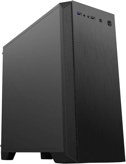 CIT SERENITY SILENT PC Case, Mid-Tower M/ATX, EPDM Sound Dampening ...