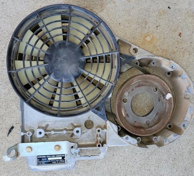 ROTAX 503 ULTRALIGHT Fan Case, Blower And Pulley, Used, Free Shipping ...