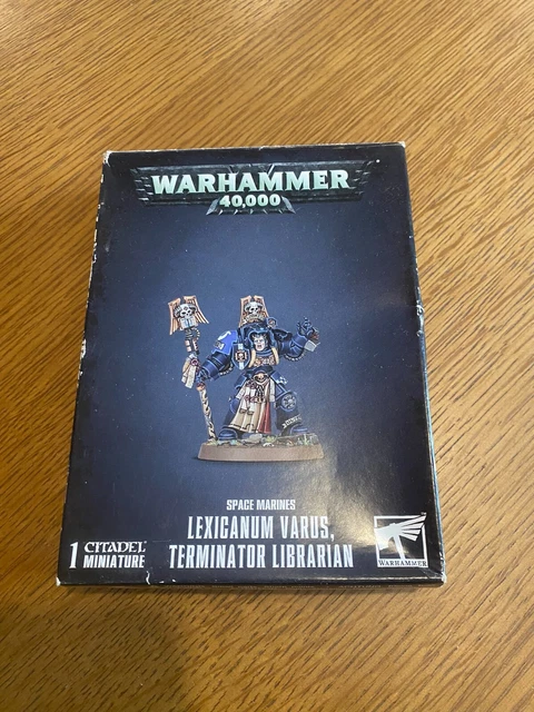 LEXICANUM VARUS SPACE Marine Terminator Librarian Warhammer 40k - New ...