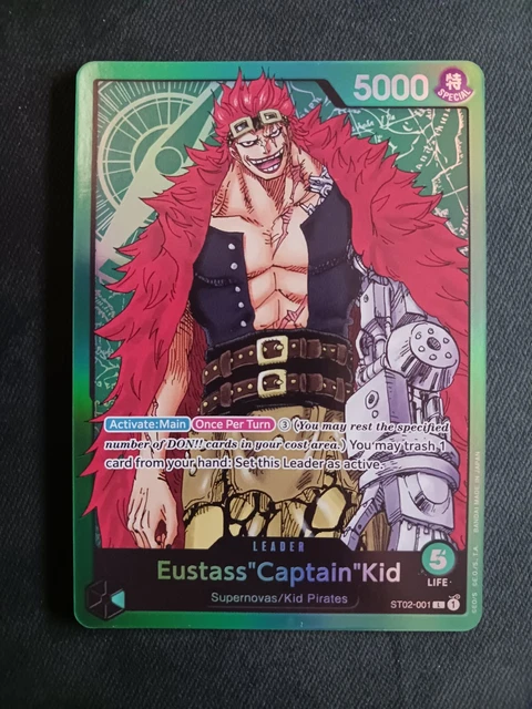 ONE PIECE TCG Eustass "Captain " Kid Starter Deck Super Rare $14.76 ...