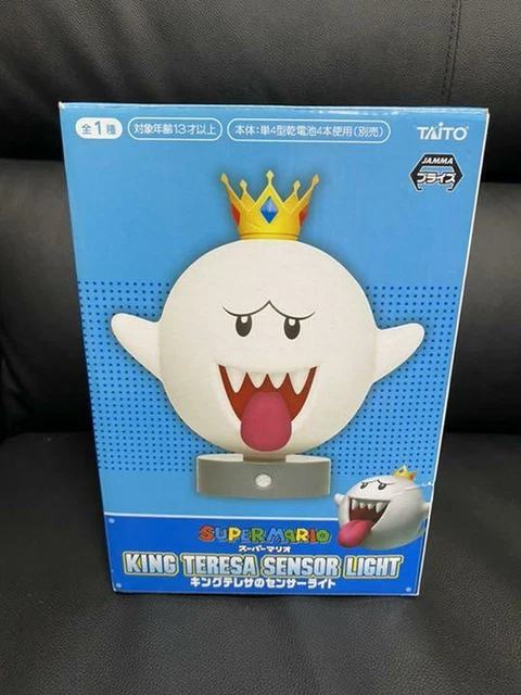FIGURINE SUPER MARIO Bros. King Teresa Sensor Light Ghost Boo TAITO ...