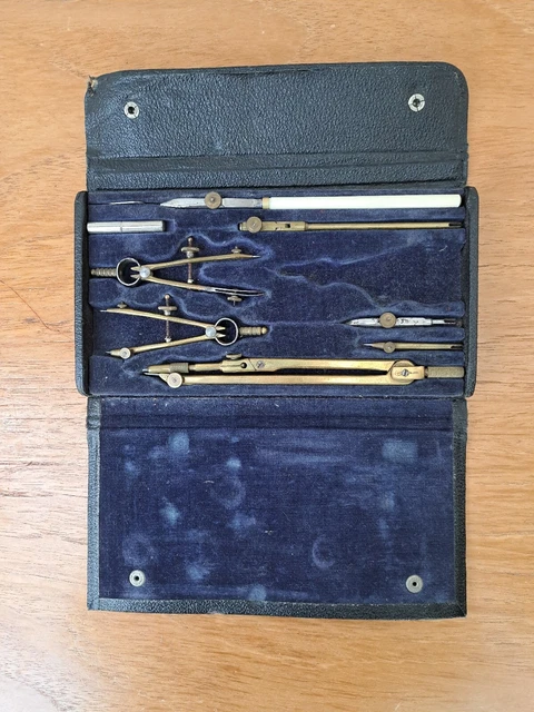 VINTAGE A. G. Thornton Draughtsman Engineers Architects Compass Drawing ...