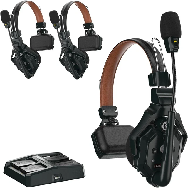 HOLLYLAND SOLIDCOM C1 Pro-3S | Sistema de intercomunicación inalámbrico Full-Duplex 3 ...