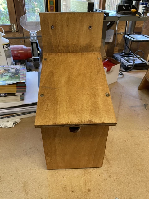 BESPOKE HANDMADE RSPB Bird Box With Drainage Functionality £19.99 ...