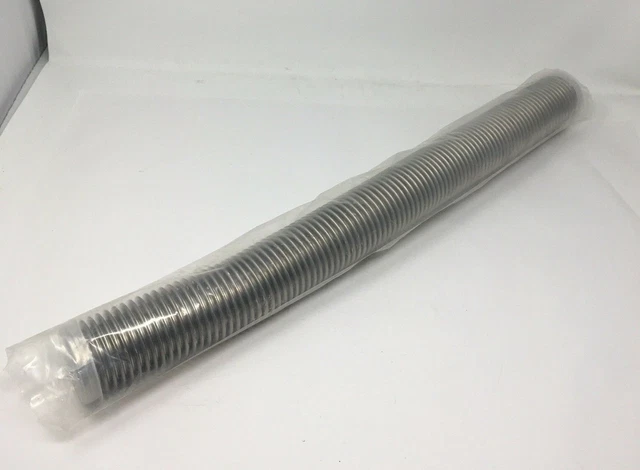 NEW KURT J Lesker Flanged Bellows Hose 24" Long 2.2"OD 1.5"ID $133.00 ...