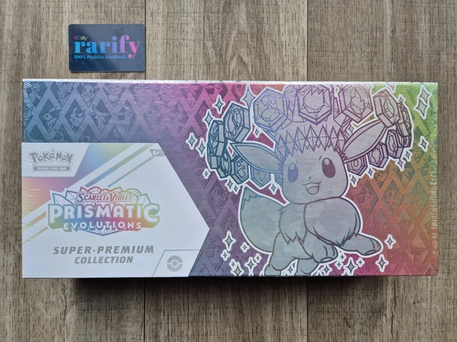 POKEMON SV PRISMATIC Evolutions Super Premium Collection SPC English ...