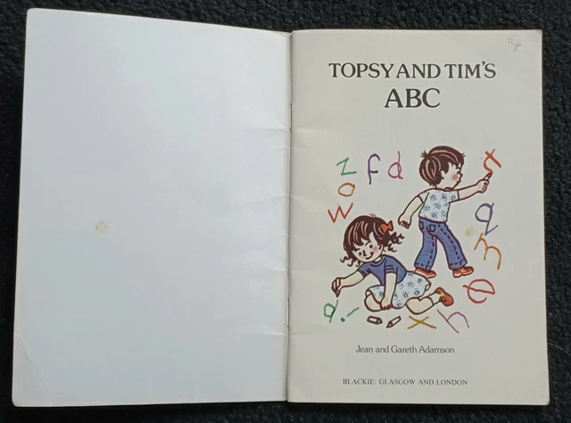 TOPSY & TIM'S Abc - Vintage Topsy And Tim Blackie Handy Book £9.70 ...
