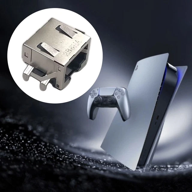 RIPARAZIONE RJ45 NETWORK Jack Originale Presa di Rete Console Porta di ...