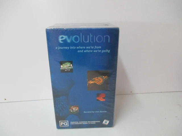Evolution Vhs Tape Vintage Video Movie Why Sex Great Transformations Darwins 60 00