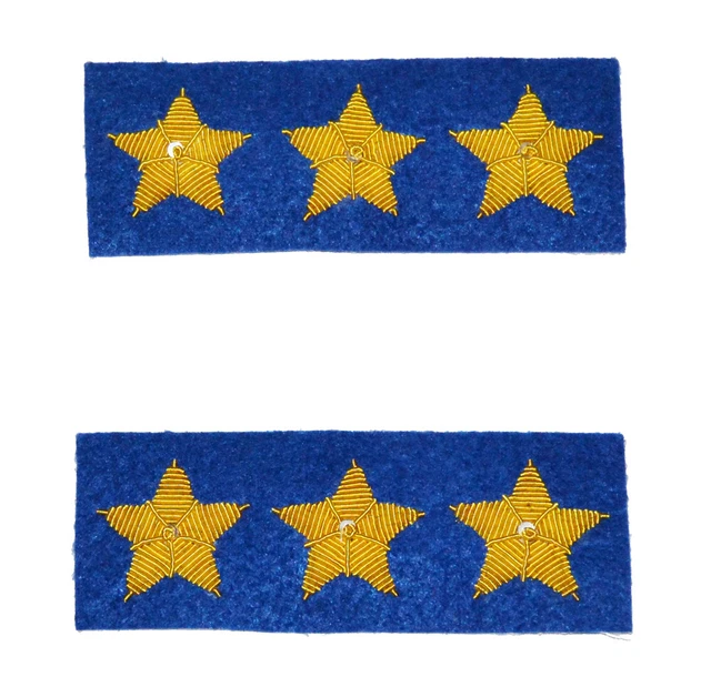AMERICAN CIVIL WAR Confederate Infantry Colonels Royal Blue Insignia ...