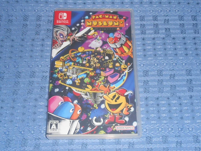 SWITCH PAC-MAN MUSEUM+ PAC-MAN MUSEUM PLUS used "very good" Japan Ver ...