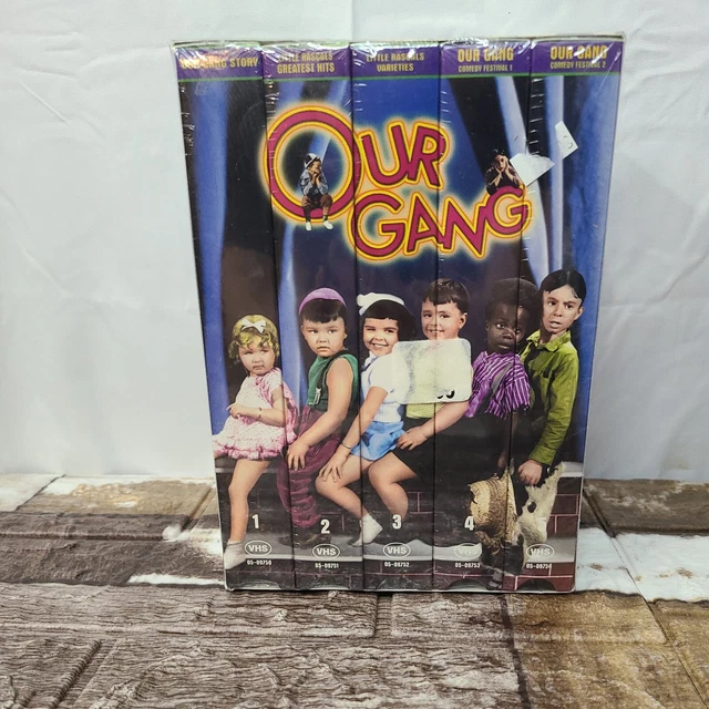 OUR GANG LITTLE Rascals Box Set VHS VCR Video 5 Tape Movie NEW £14.63 ...
