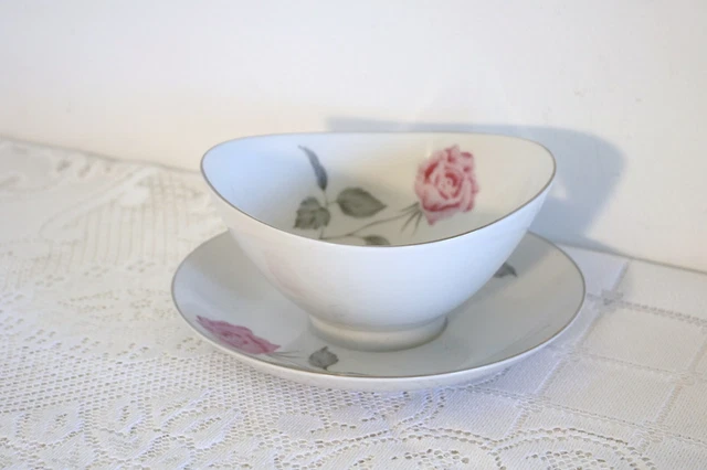 NARUMI CLASSIC ROSE 5226 JAPAN rosa Rosen Soße Boot mit angebrachter ...