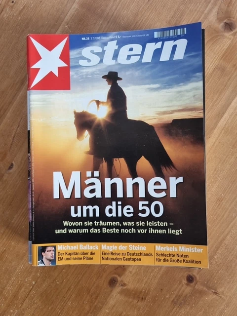 ZEITSCHRIFT STERN Geschenk Jubiläum Geburtstag 10. Juli 2008 EUR 6,00 ...