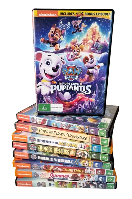 PAW PATROL X 12 DVD Bundle Lot Nickelodeon Kids Cartoon Region 4 - G ...
