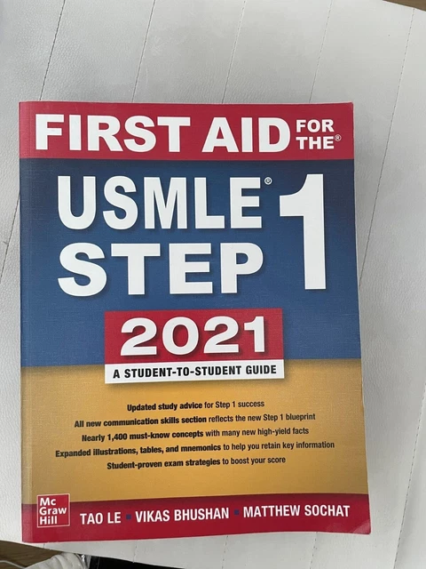 FIRST AID FOR the USMLE Step 1 2021, Thirty first edition by Matthew ...