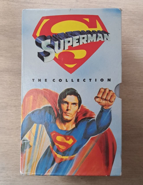 SUPERMAN THE COLLECTION VHS Very Rare WB 3 Tapes Still Sealed £100.00 ...