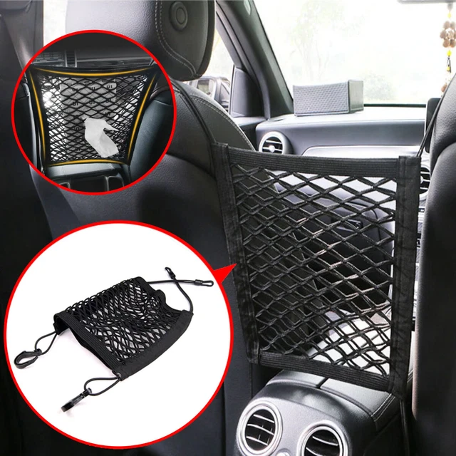 AUTO SITZ NETZTASCHE Ablage Netz Organizer Fach Schutznetz Hund ...